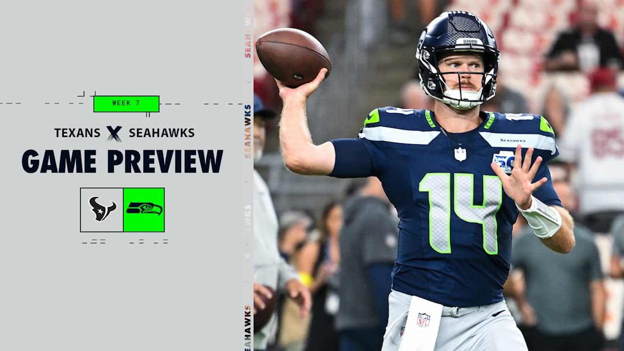 Seahawks vs. Texans Game Preview Week 7 | NFL