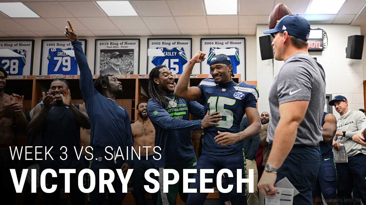 Head Coach Mike Macdonald's Postgame Victory Speech After The Week 3 Home Win Over The Saints