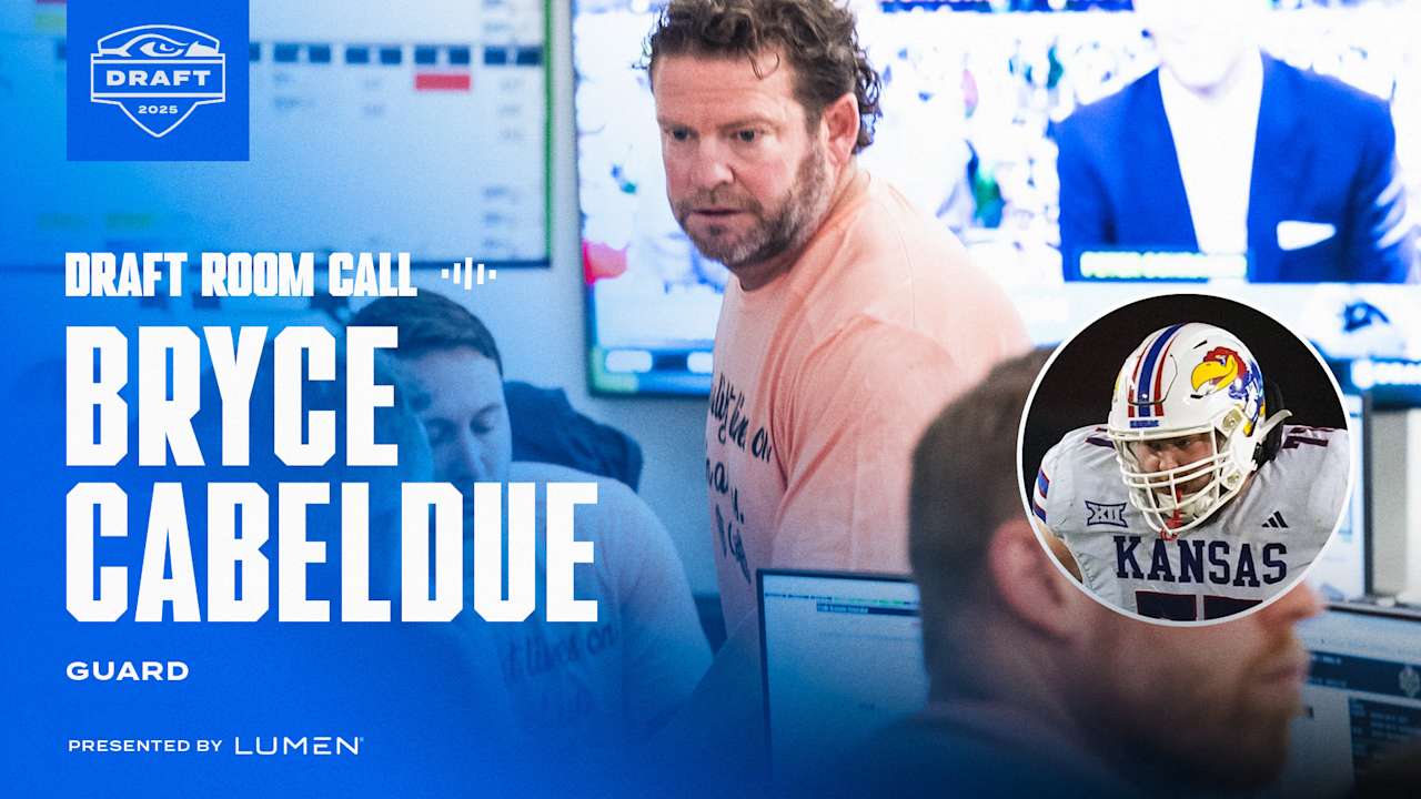 Bryce Cabeldue Gets The Draft Call | 2025 NFL Draft