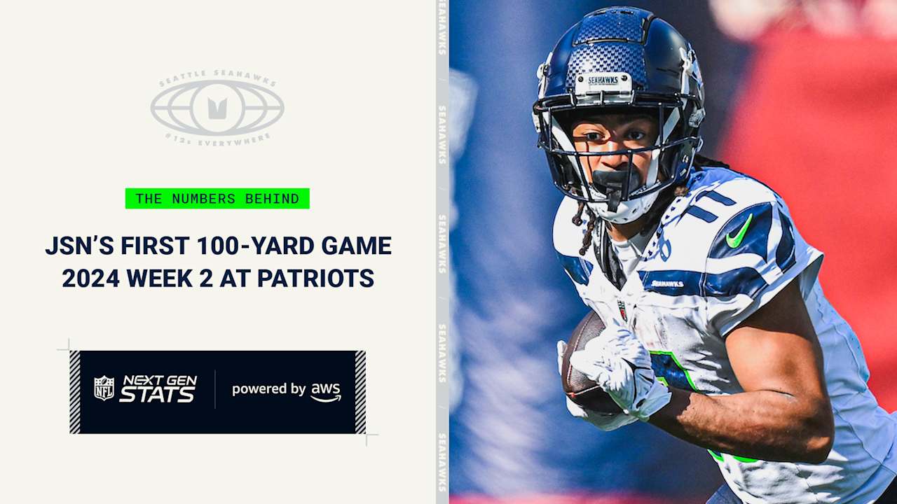 Next Gen Stats - The Numbers Behind JSN's First 100-Yard Game In Week 2