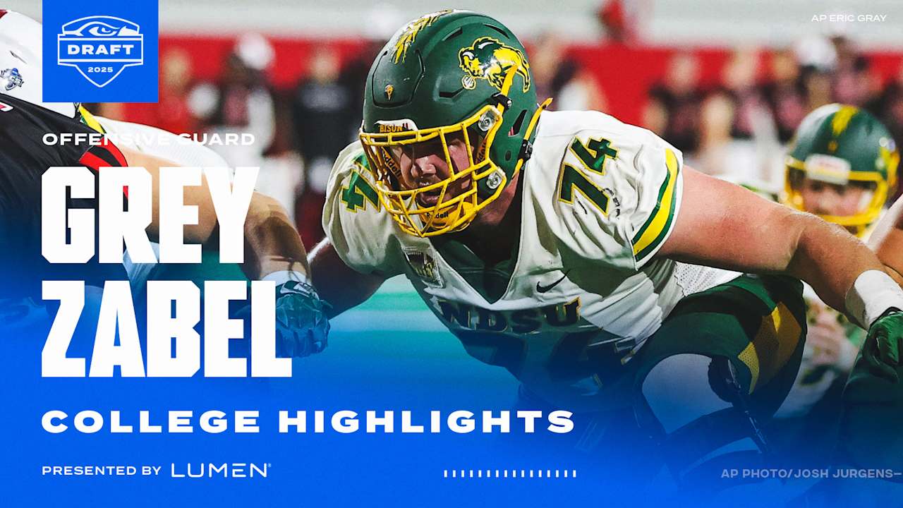 Grey Zabel College Highlights | 2025 NFL Draft