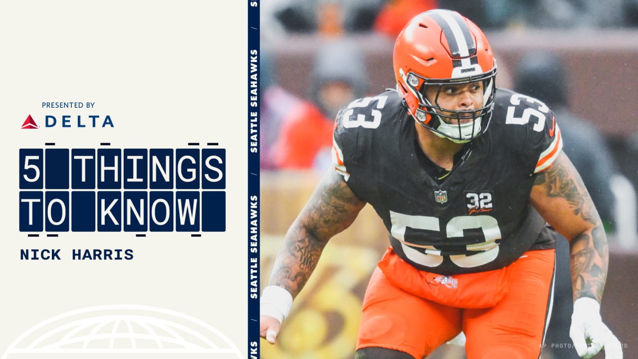 5 Things To Know About Seahawks Lineman Nick Harris