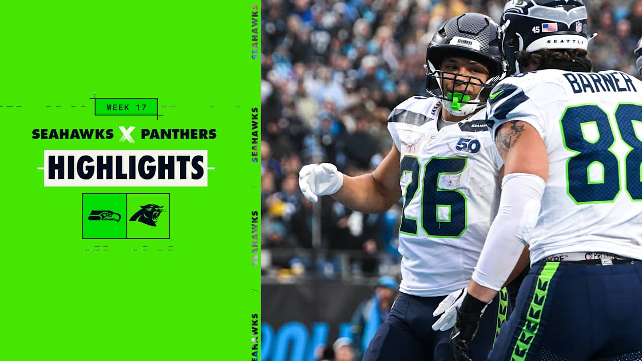 Zach Charbonnet Runs In His 10th TD Highlight - 2025 Week 17 Seahawks ...