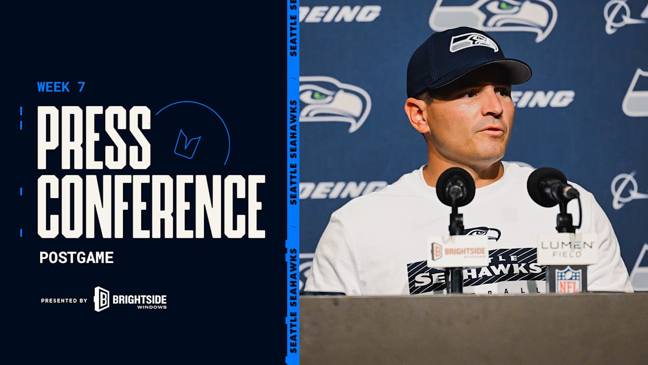 Seahawks at Falcons Postgame Press Conference - Week 7