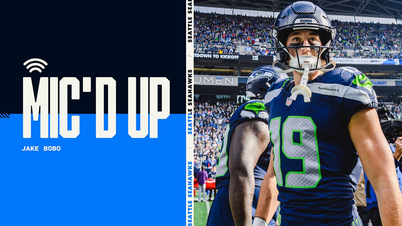 Jake Bobo Mic'd Up For Preseason Week 1 vs. Las Vegas Raiders | Seattle Seahawks