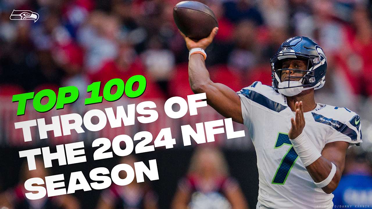 Top 100 Throws Of The 2024 NFL Season