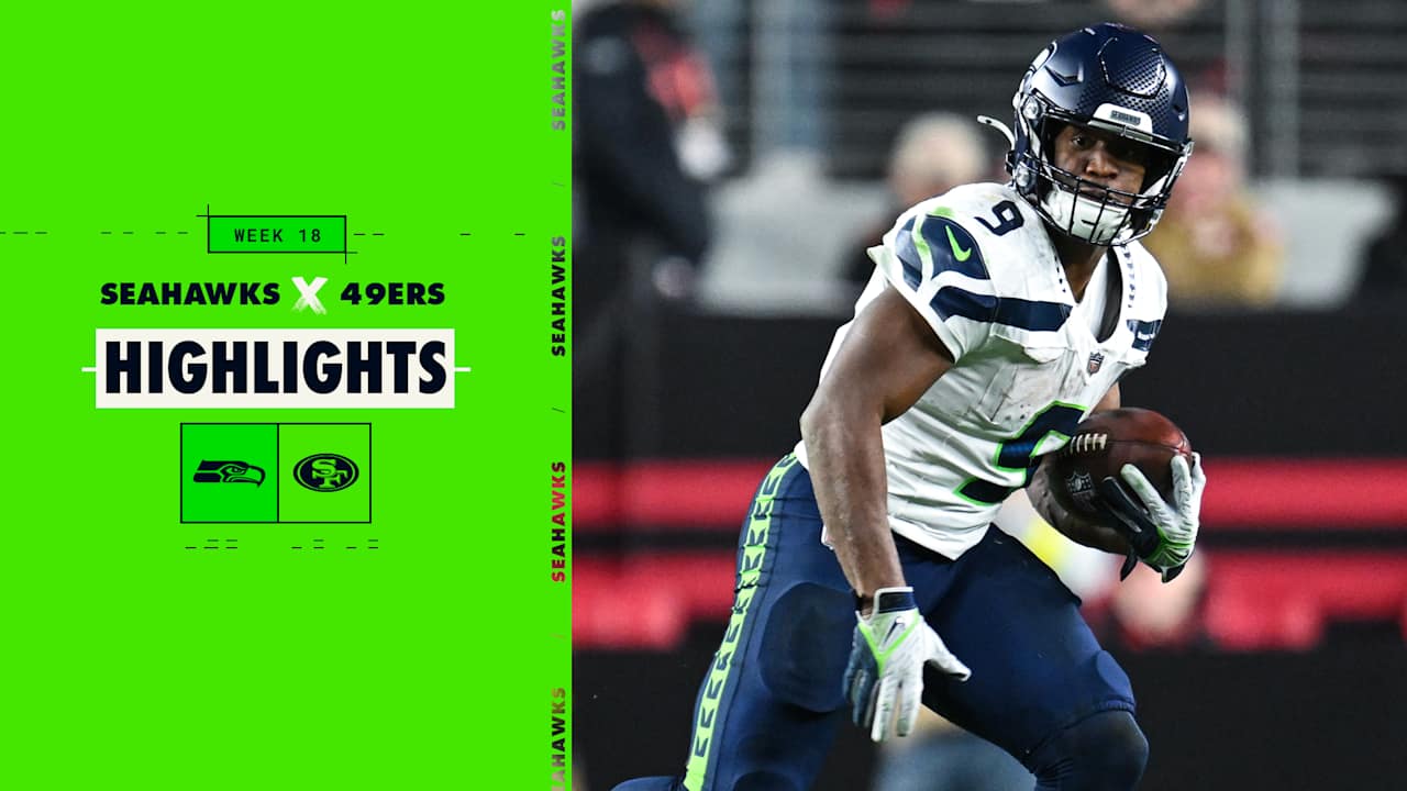 2025 Week 18 Seahawks at 49ers Full Highlights
