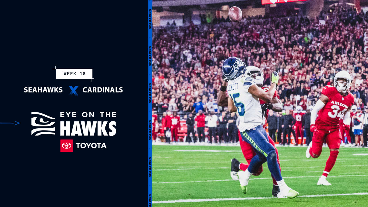 PHOTOS: Eye On The Hawks - Behind The Scenes From Week 18 at Cardinals