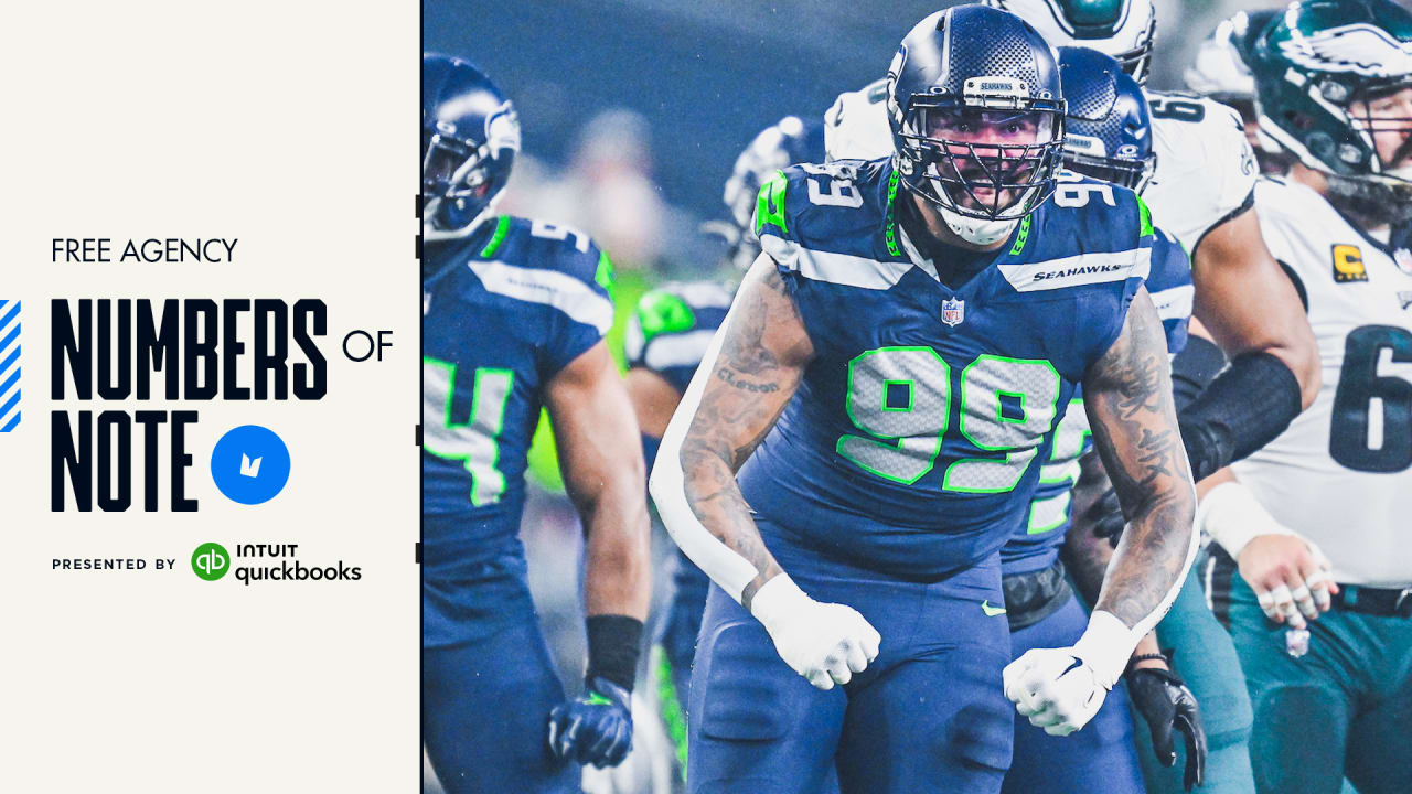 5 Numbers Of Note From The First Two Weeks Of Seahawks Free Agency