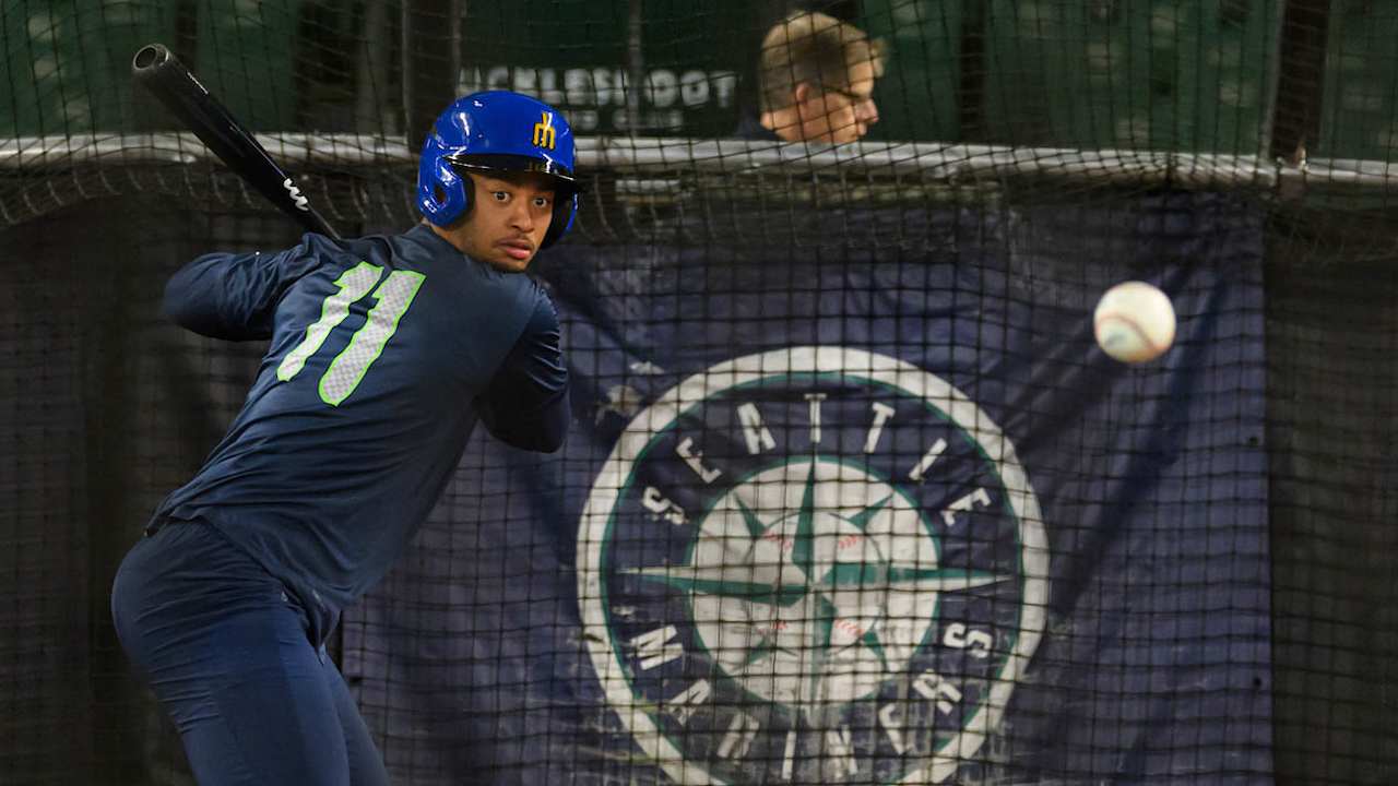 Seahawks Compete In Home Run Derby At T-Mobile Park