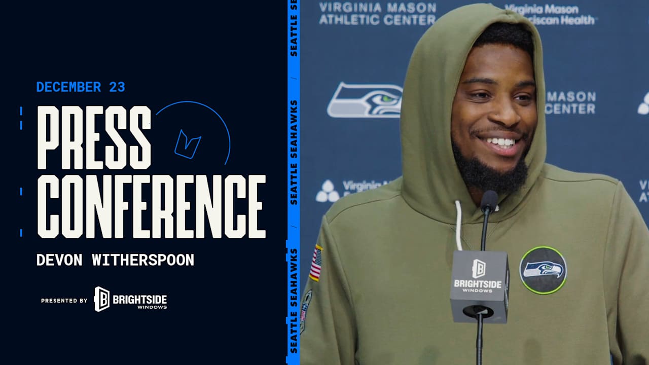 Devon Witherspoon Press Conference - December 23, 2025