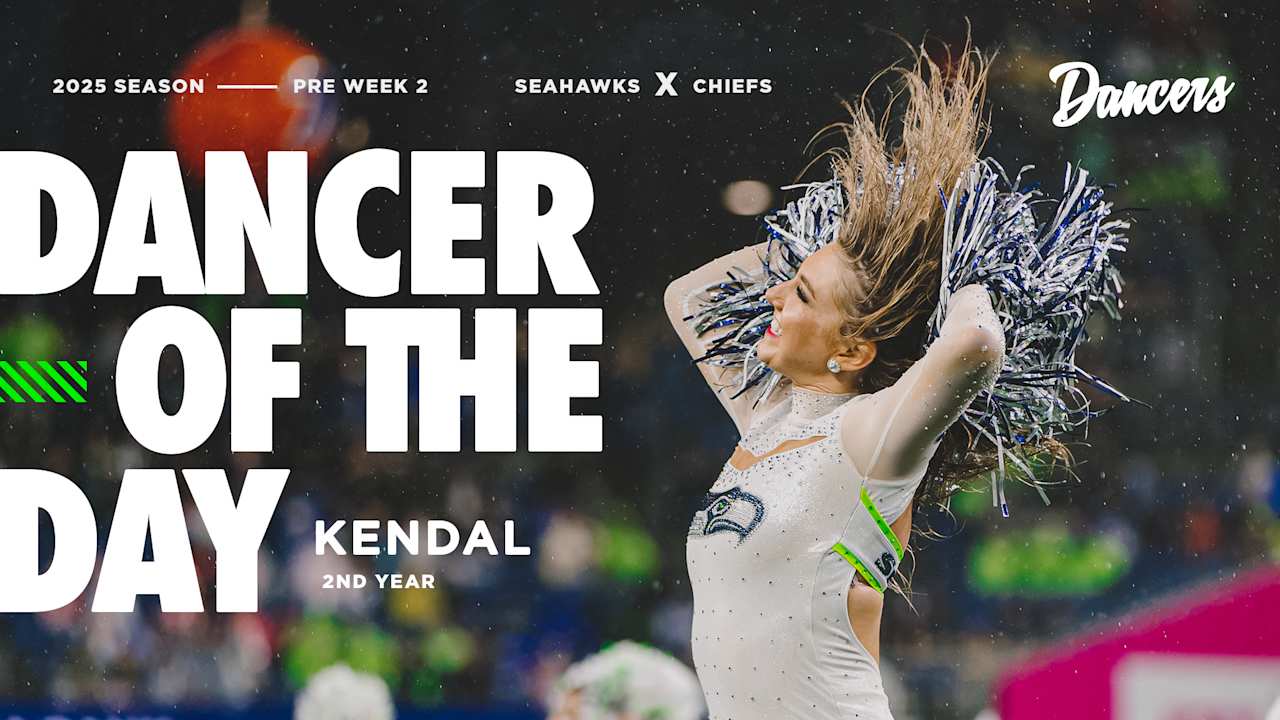 PHOTOS: Seahawks Dancer Of The Day - Kendal