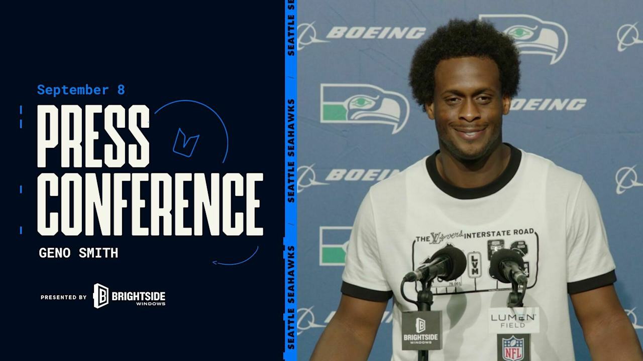 Geno Smith Press Conference - Seahawks vs. Broncos Week 1
