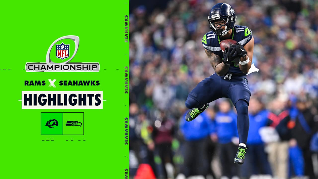 Seahawks vs. Rams Game Highlights | 2025 NFC Championship Game