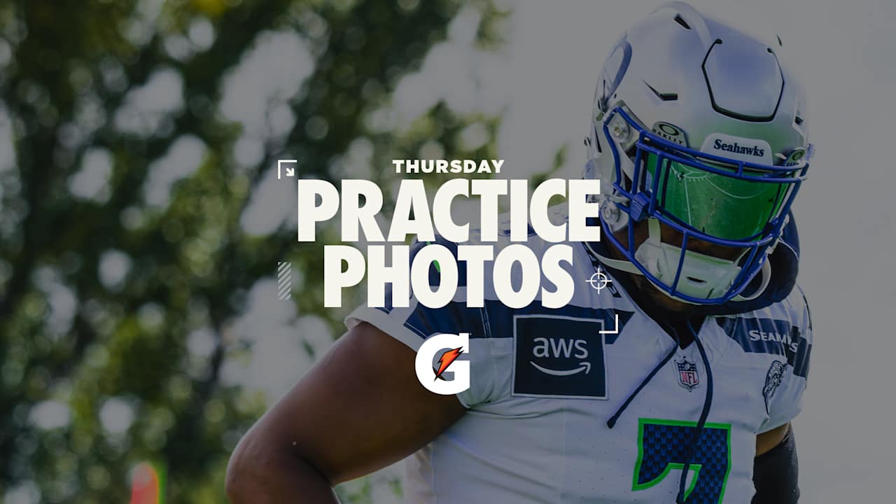 PHOTOS: Seahawks Gear Up For Practice In Throwback Uniforms As Week 5 ...