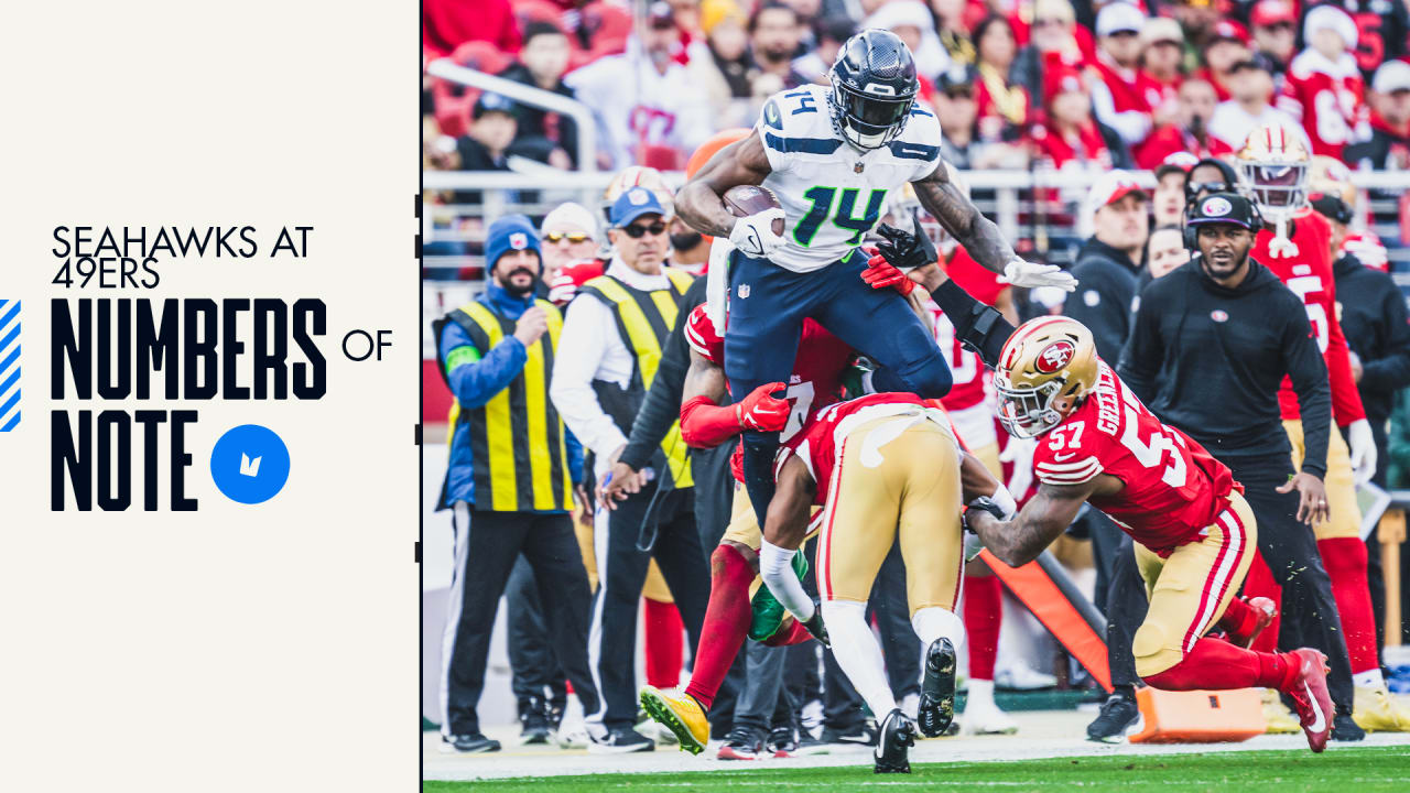 10 Numbers Of Note From The Seahawks’ Week 14 Loss To The 49ers