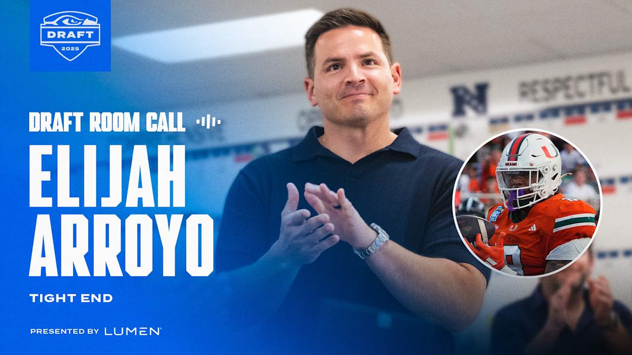 Elijah Arroyo Gets The Draft Call | 2025 NFL Draft