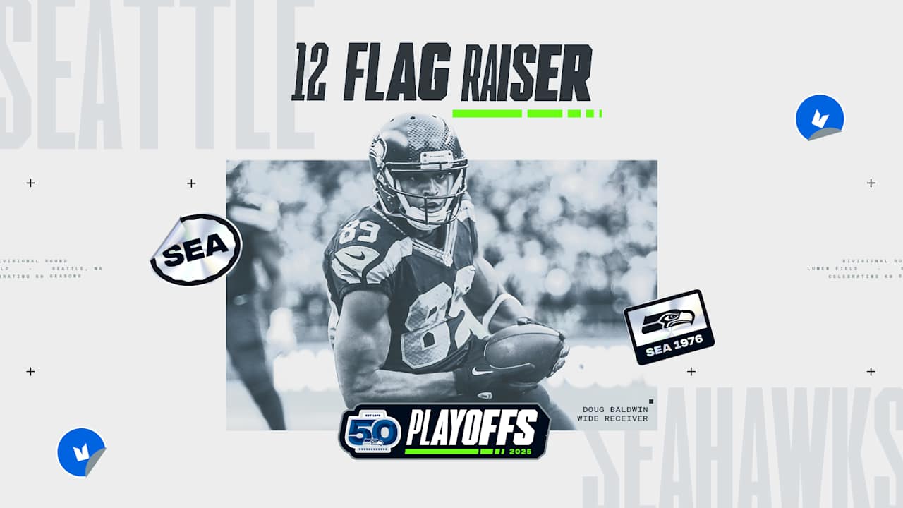 Seahawks Legend Doug Baldwin Named 12 Flag Raiser For Seahawks vs. 49er