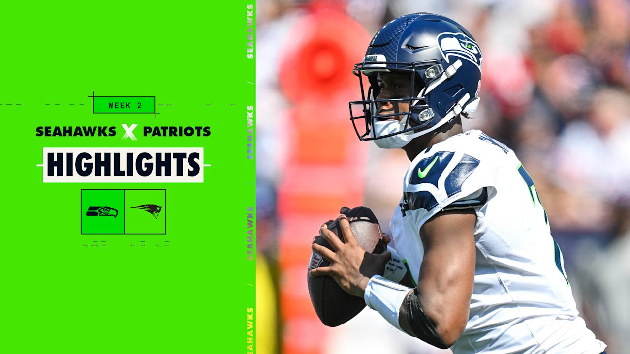 Geno Smith Highlights - 2024 Week 2 Seahawks at Patriots