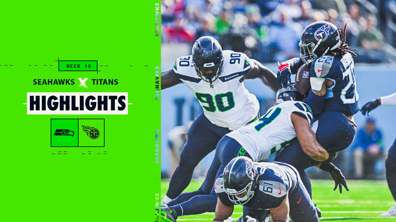 2023 Week 16 Seahawks at Titans Full Highlights