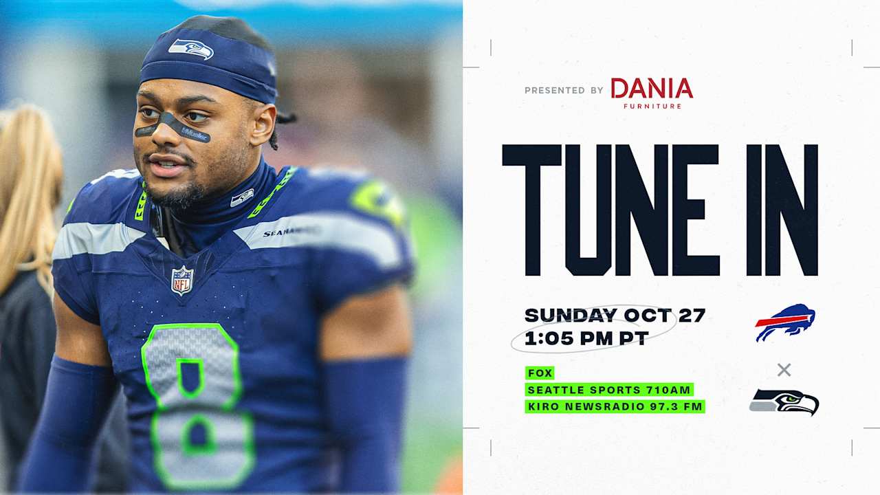 How To Watch Week 8: Seahawks vs. Bills On October 27, 2024