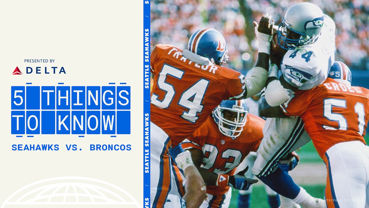 PHOTOS: 5 Things To Know About The Seahawks' Week 1 Matchup Against The ...