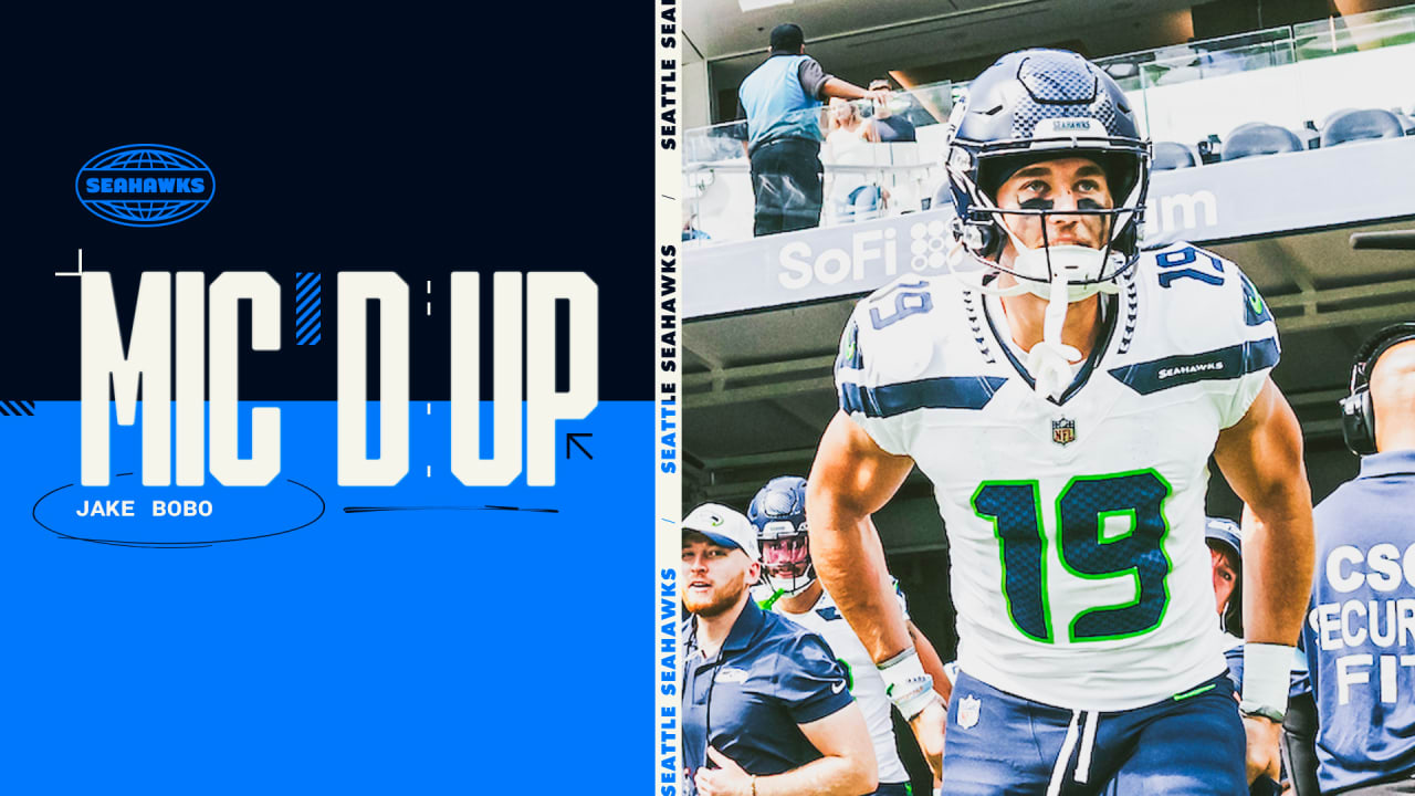 Seahawks Mic'd Up: Jake Bobo - Preseason Week 1 | 2024 Seattle Seahawks
