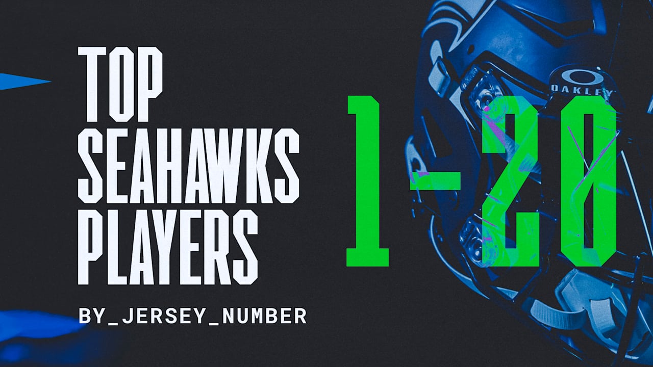 Top Seahawks Players By Jersey Number: 1-20