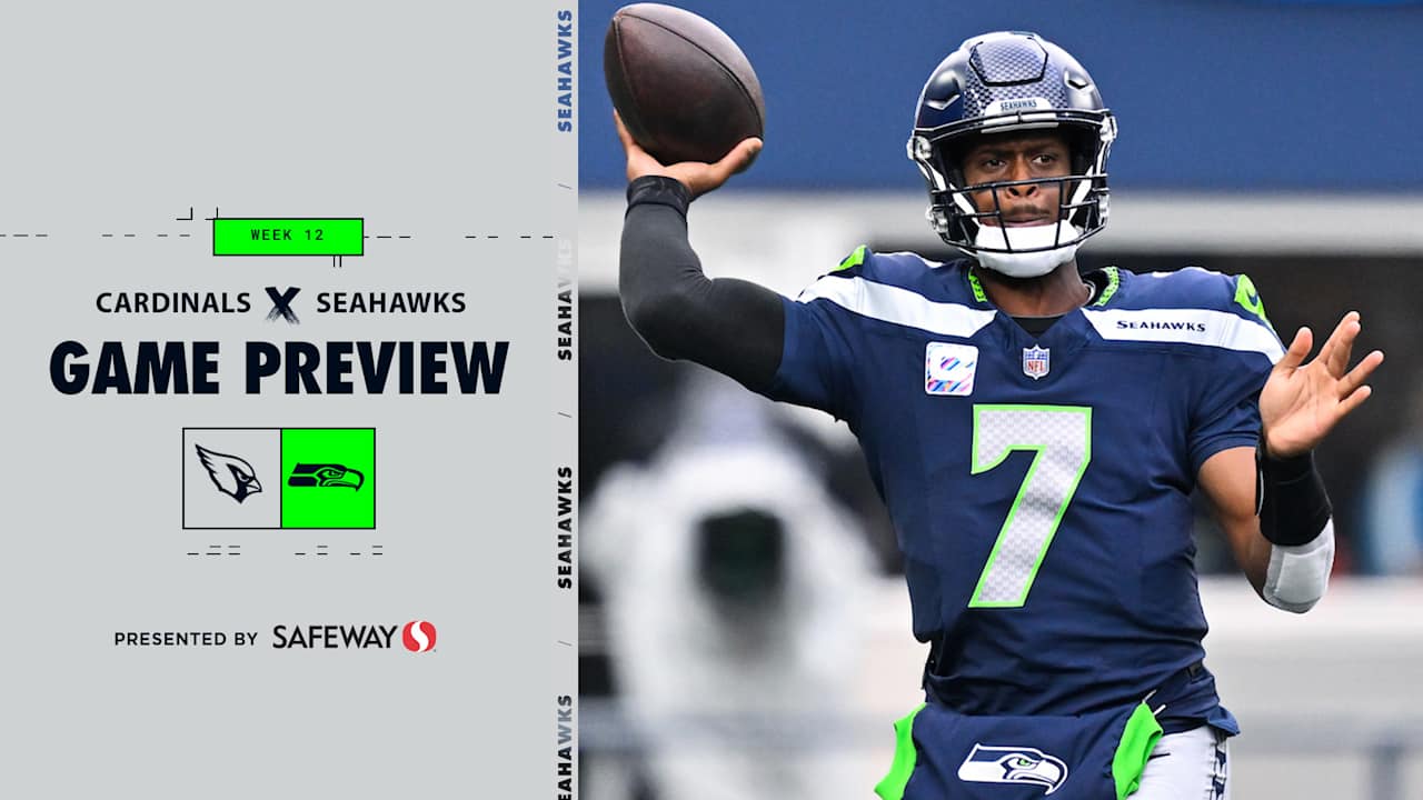 Seahawks vs. Cardinals Game Preview - 2024 Week 12