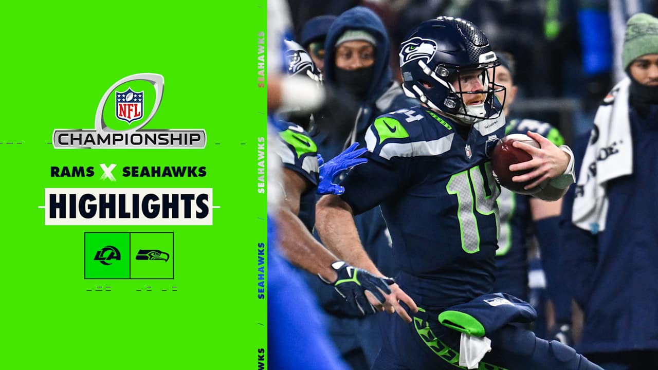 Sam Darnold Darts Forward On 14-Yard Scramble Highlight - 2025 NFC ...