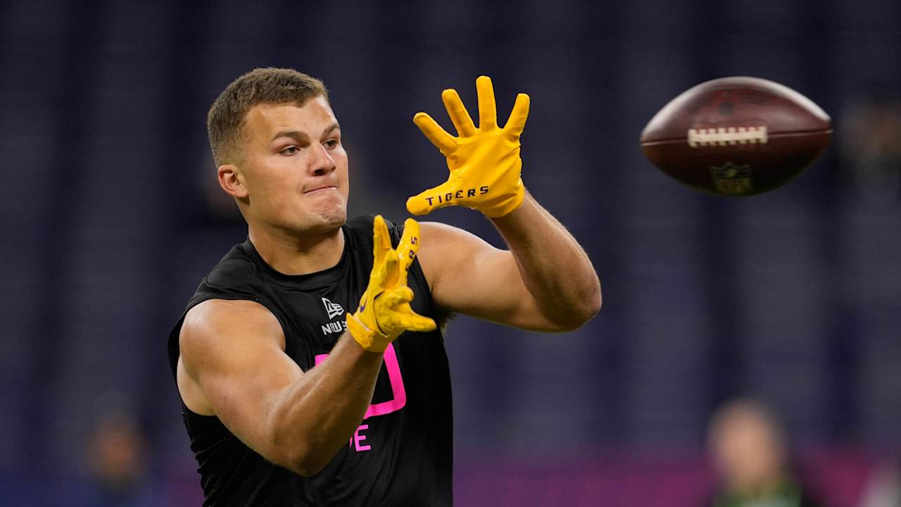 PHOTOS: Best Of The Tight End Workouts At The 2025 NFL Scouting Combine