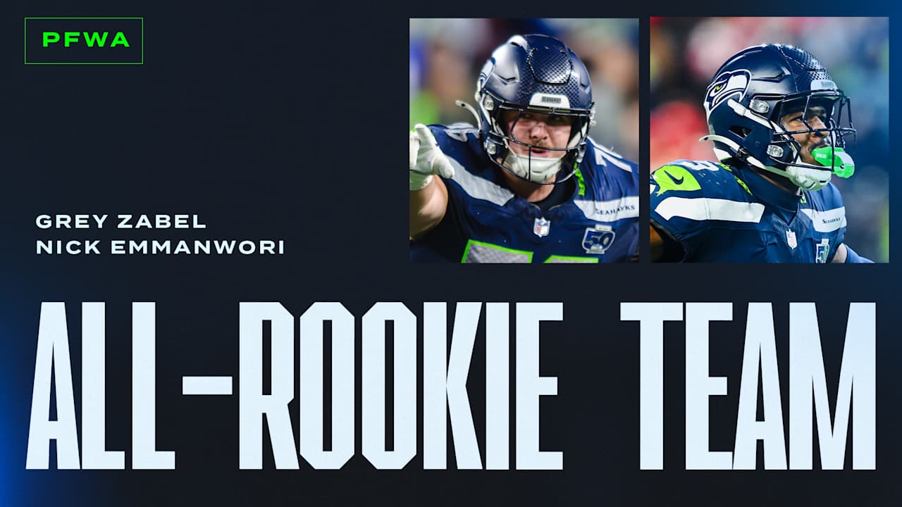 Two Seahawks Named To PFWA All-Rookie Team