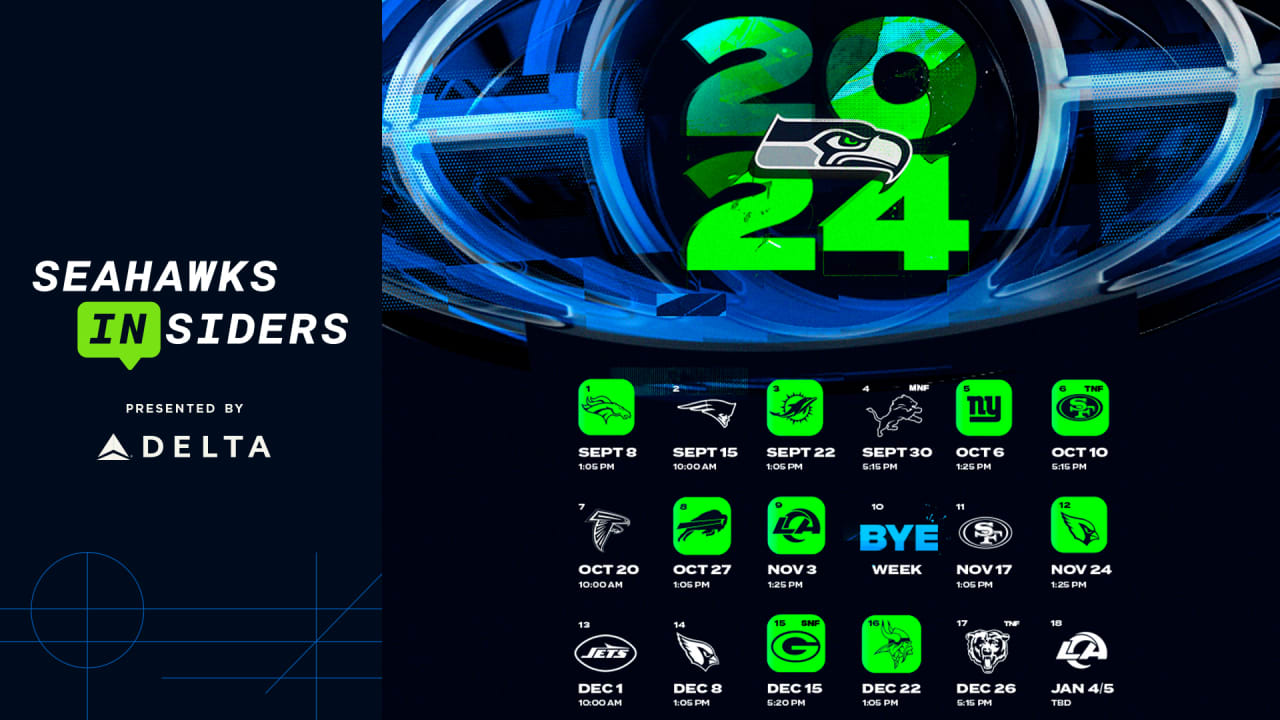 2024 Seahawks Schedule Release