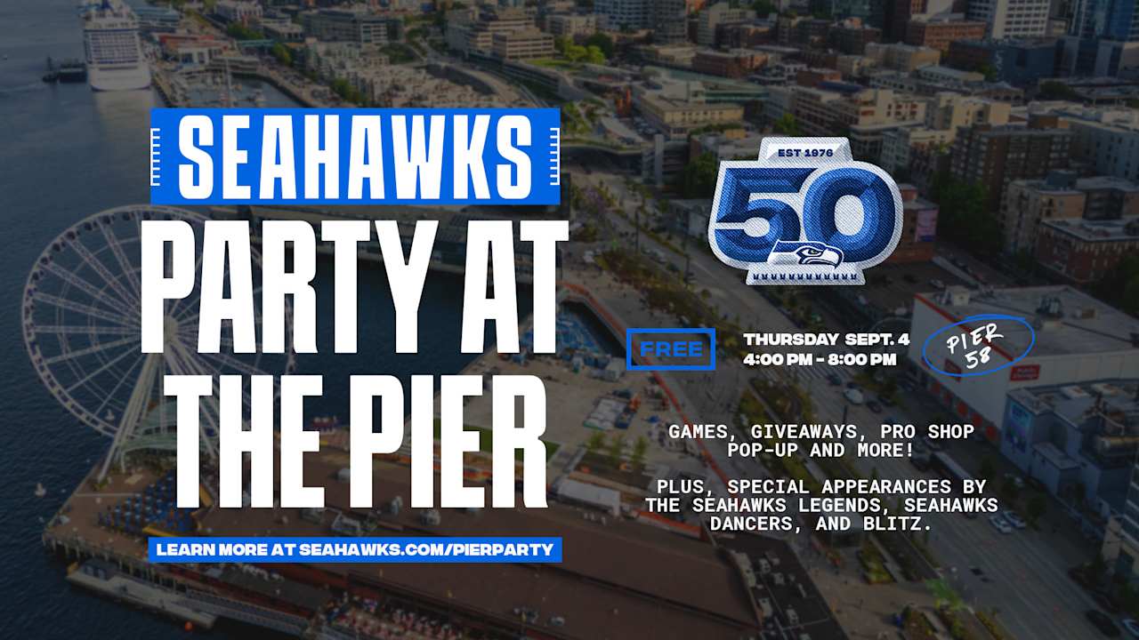 Seahawks Host Party At The Pier To Kick Off 2025 Season