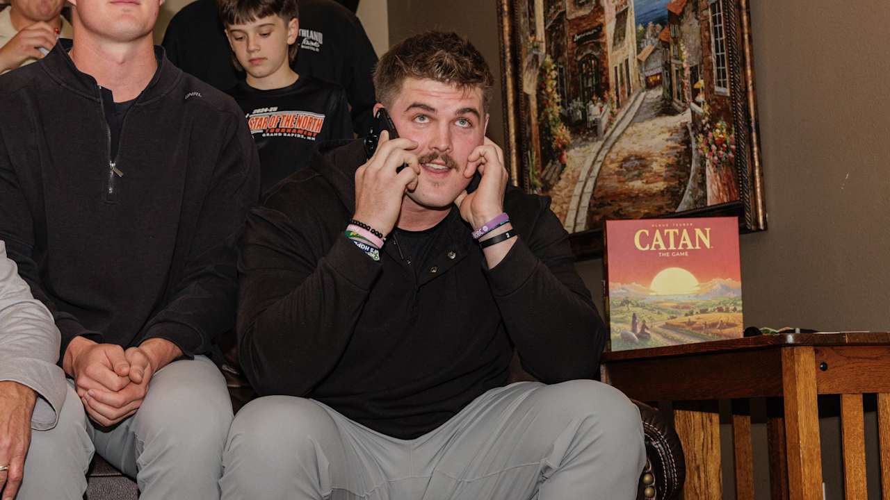 PHOTOS: Seahawks First-Round Pick Grey Zabel Celebrates Being Drafted