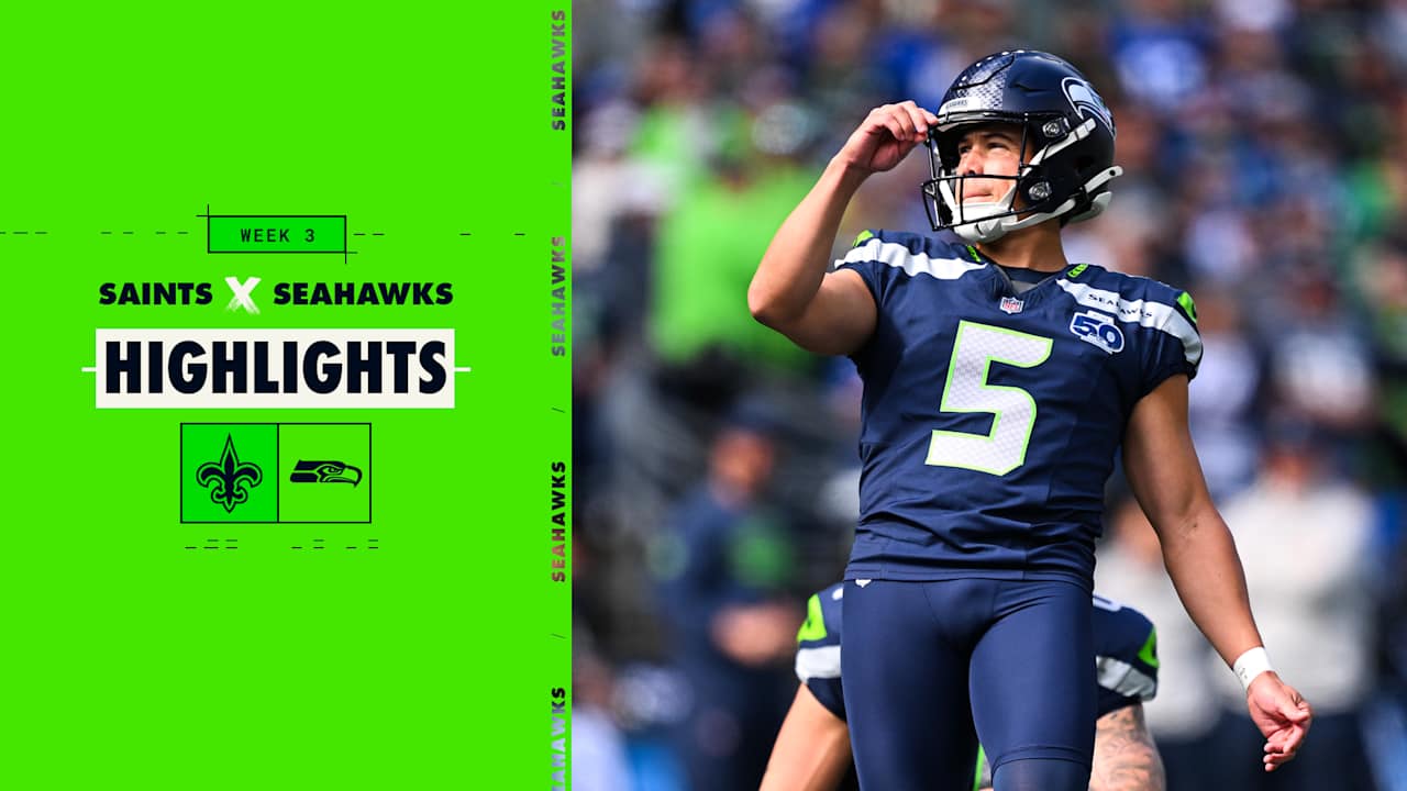 Jason Myers Drills 56-Yard Field Goal Highlight - 2025 Week 3 Seahawks ...