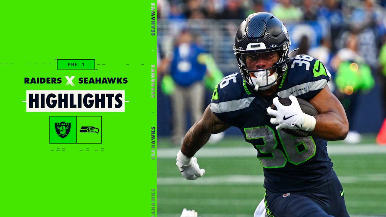 2025 Preseason Week 1 Seahawks vs. Raiders Full Highlights