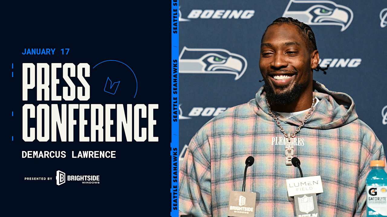 DeMarcus Lawrence Postgame Press Conference - 2025 NFC Divisional Round ...