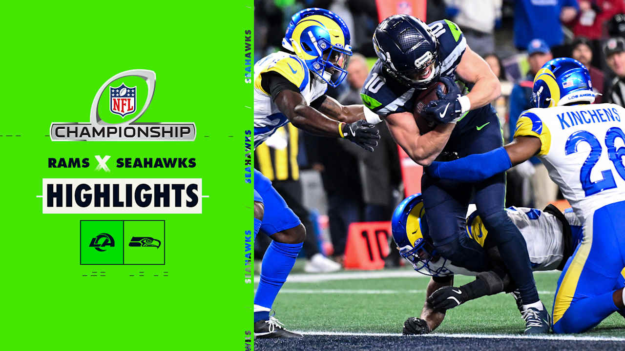 Sam Darnold Finds Cooper Kupp For TD Highlight - 2025 NFC Championship ...