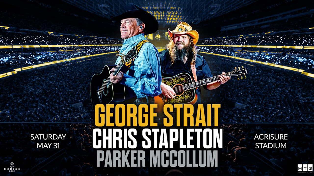 George Strait and Chris Stapleton are coming to Acrisure Stadium