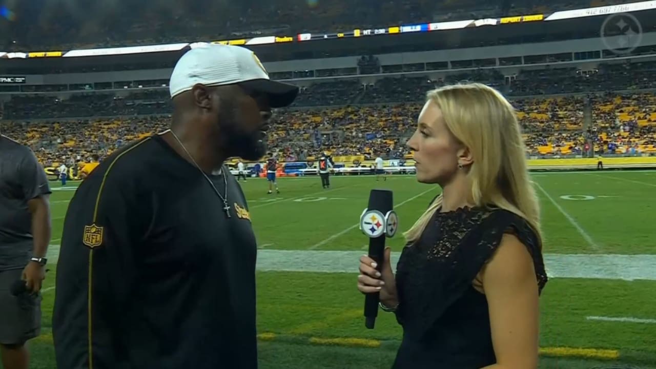 WATCH: Halftime Interview with Tomlin