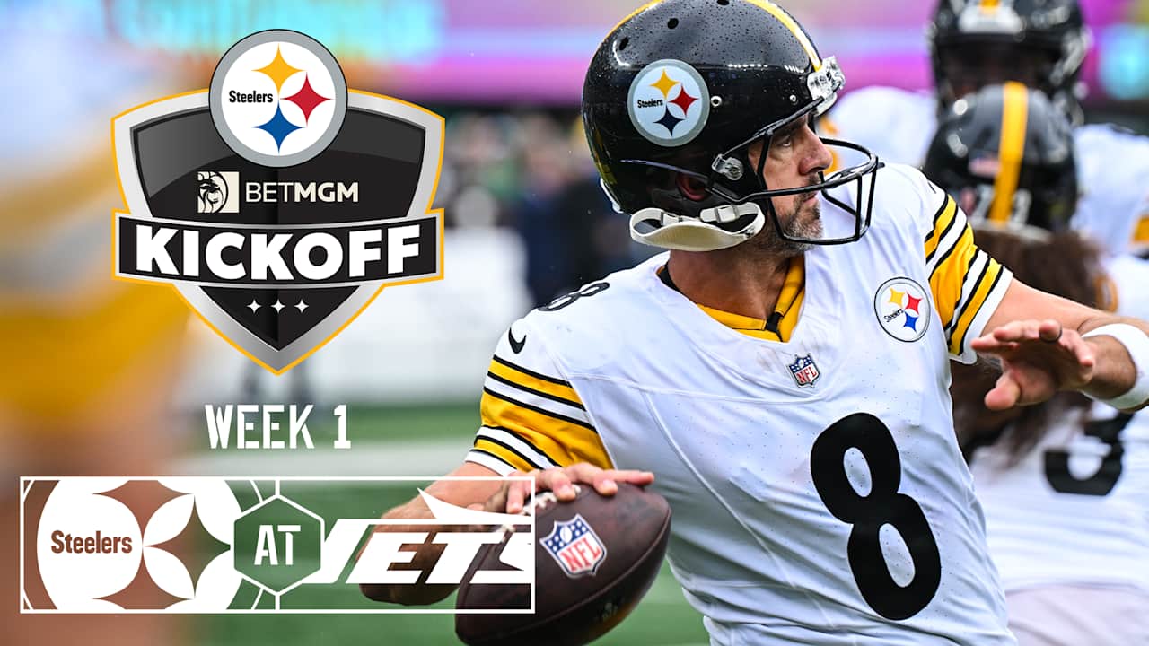 WATCH: Steelers Kickoff - Week 1 at Jets