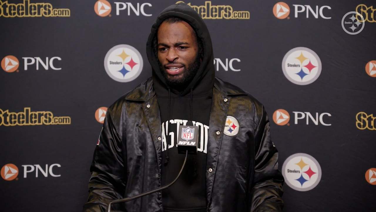 WATCH: Harris on the win over the Bengals