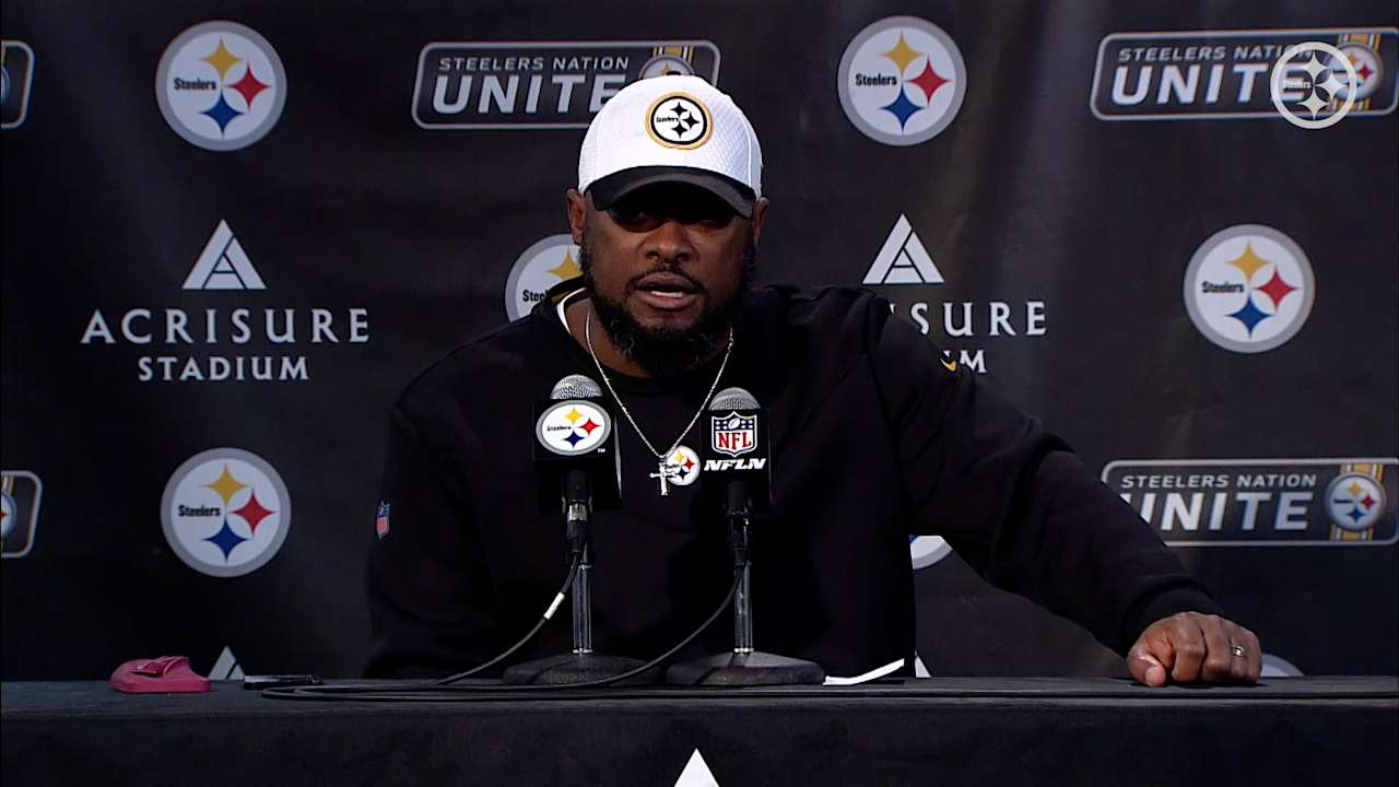 WATCH: Tomlin - 'We'll take it and keep moving'
