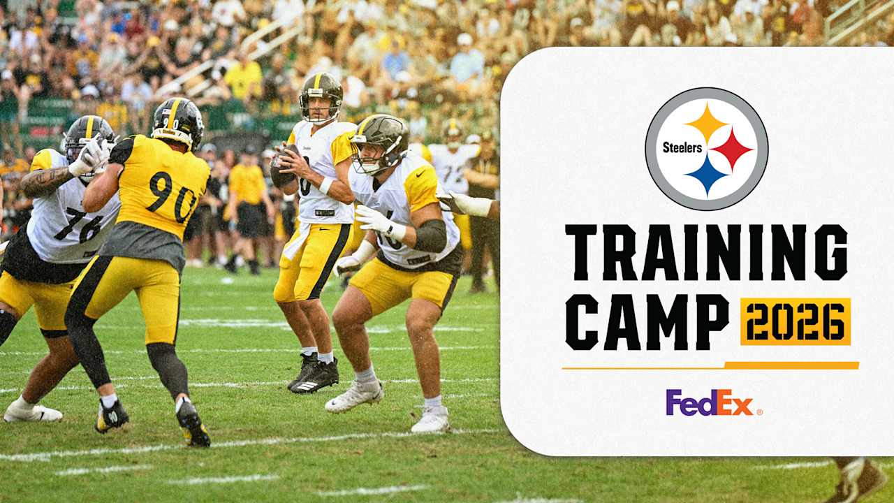 Steelers 2026 training camp schedule released