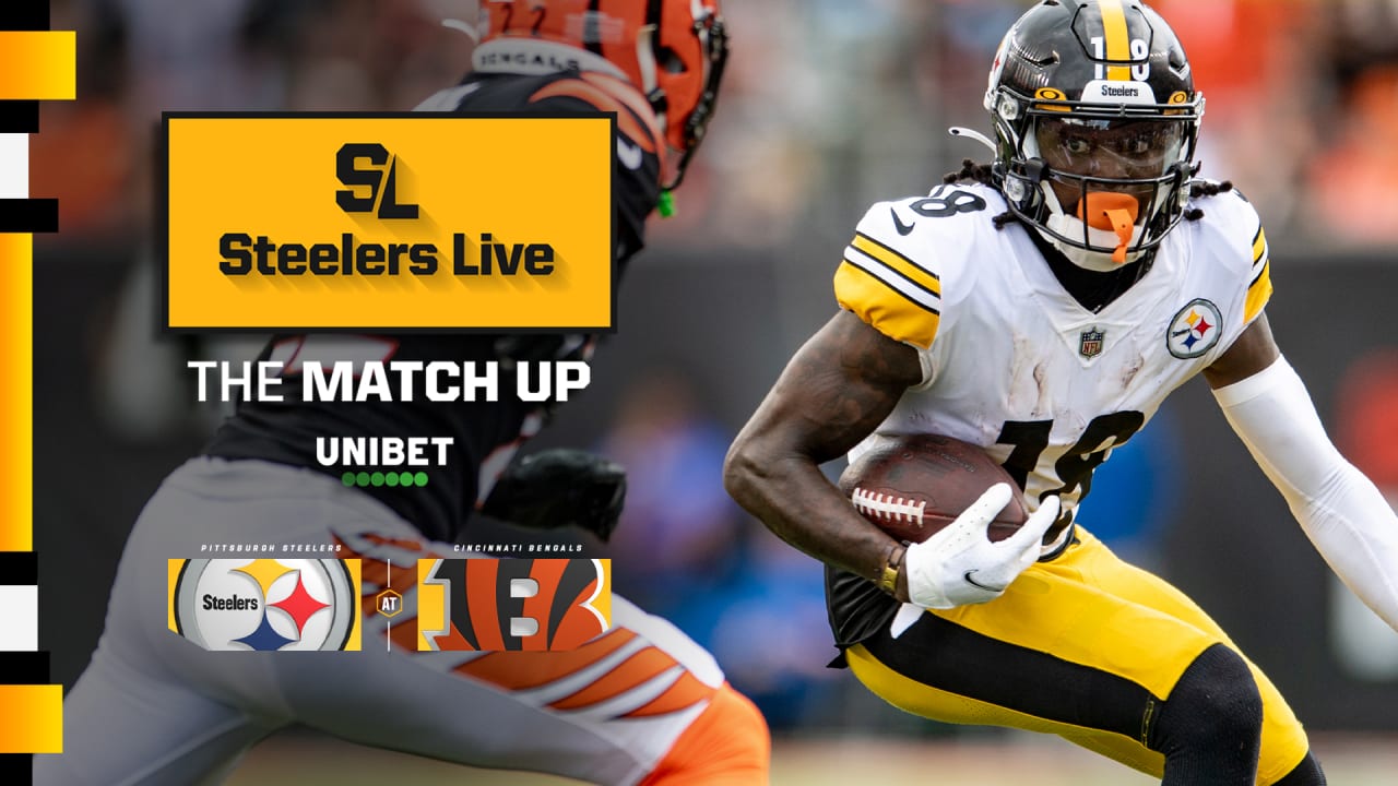 WATCH: The Match Up - Steelers at Bengals