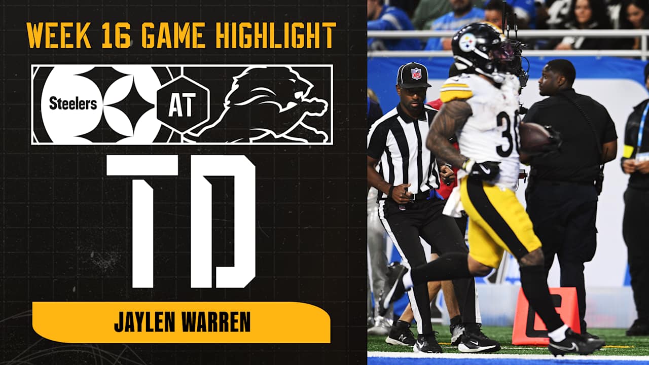 HIGHLIGHT: Jaylen Warren's second touchdown