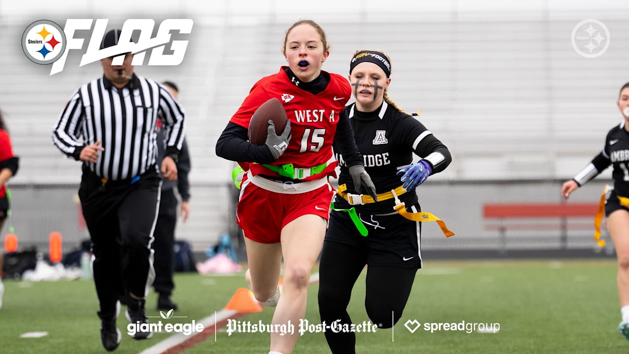 WATCH: Steelers 2025 Girls Flag Football Showcase Game of the Week ...