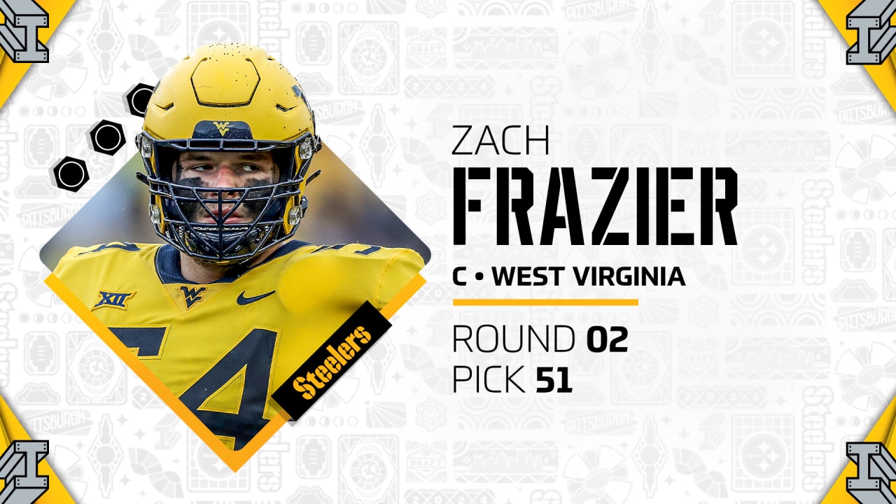 Steelers select Zach Frazier in second round Steelers select Zach Frazier in second round