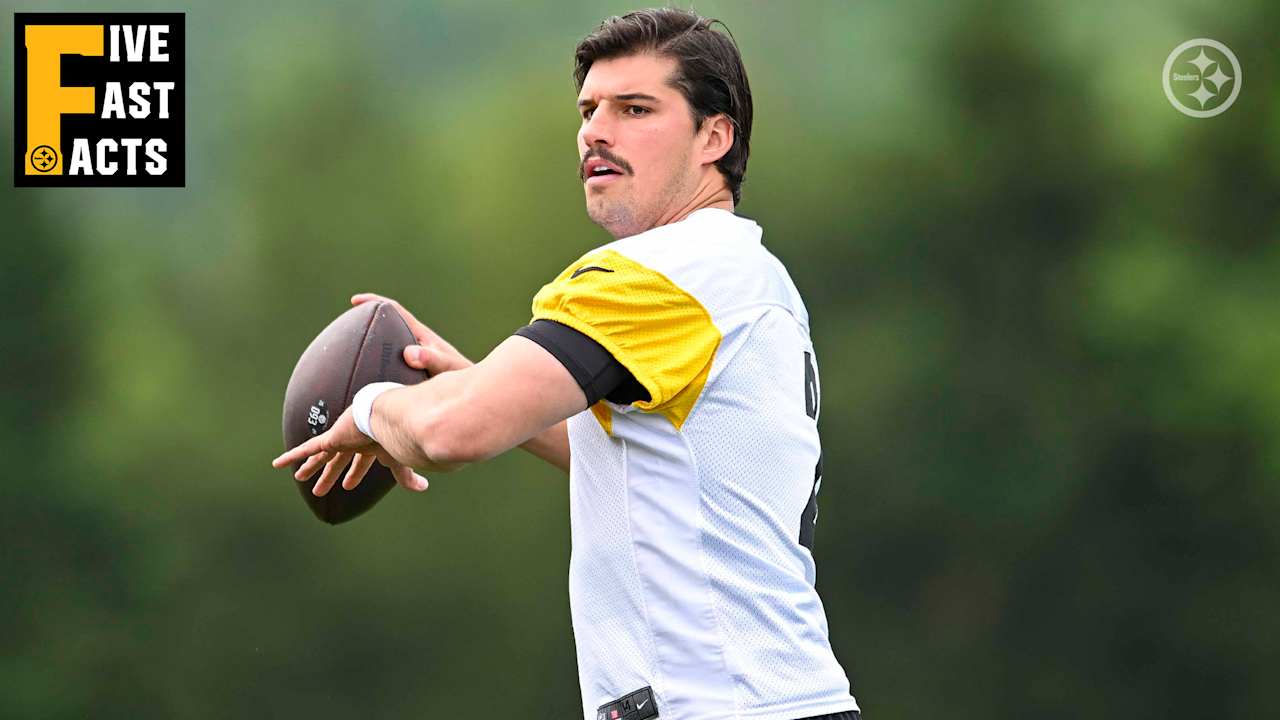 Five Fast Facts: Mason Rudolph